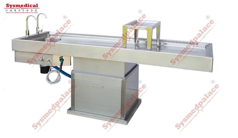Sysmedpalace Cadaver Embalming Table - Durable & Versatile