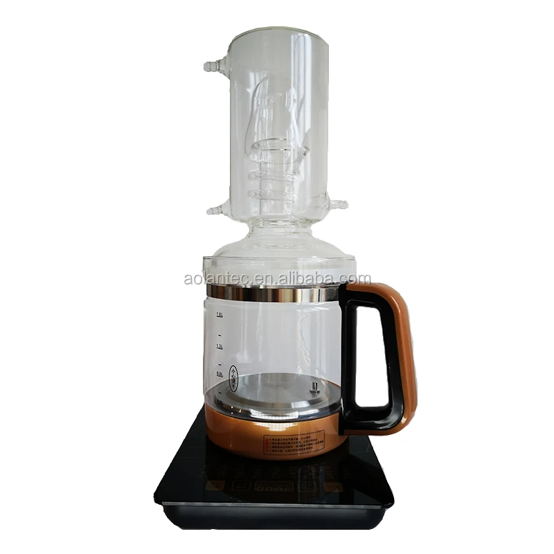 Mini Hydrosol Machine Household Pure Dew Distillation Machine Glass ...