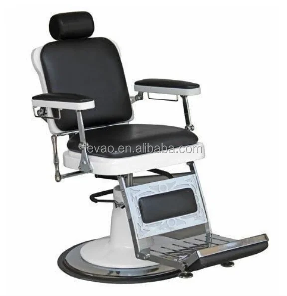 Barbershop Vintage Blue Barber Chair - Adjustable & Stylish