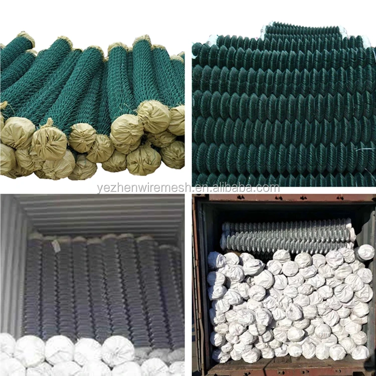 Farm Black Cyclone Chain Link Wire Mesh Fence Pvc Fencing Supplies ...