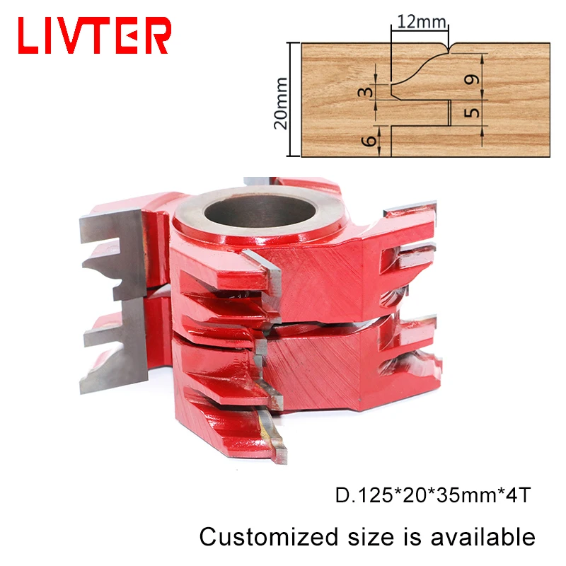 Livter Door Frame Cutter For Woodworking Spindle Moulder Cutter 2 ...