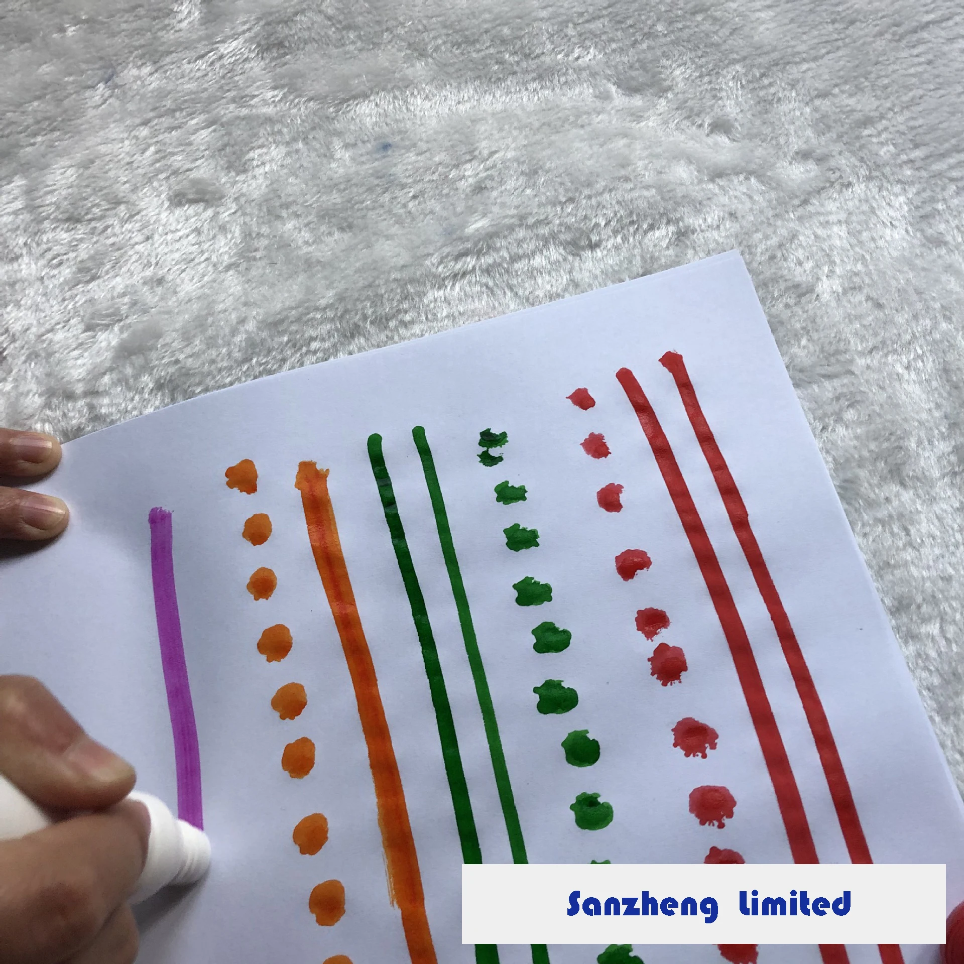 Customizable Non-toxic Bingo Dabber Pen - 12 Colors, Odm