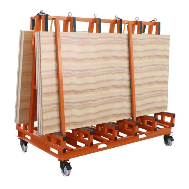 RAIZI Frame Transport Trolley - Heavy Duty Granite Slab Rack