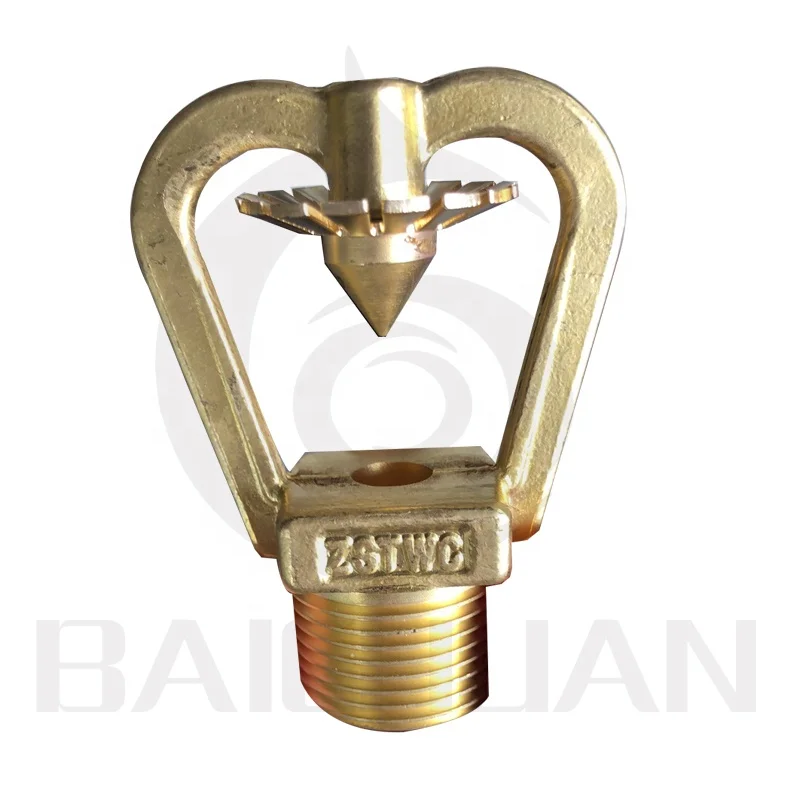 Brass Open Type Fire Fighting Sprinkler Water Nozzle ZSTWC-15