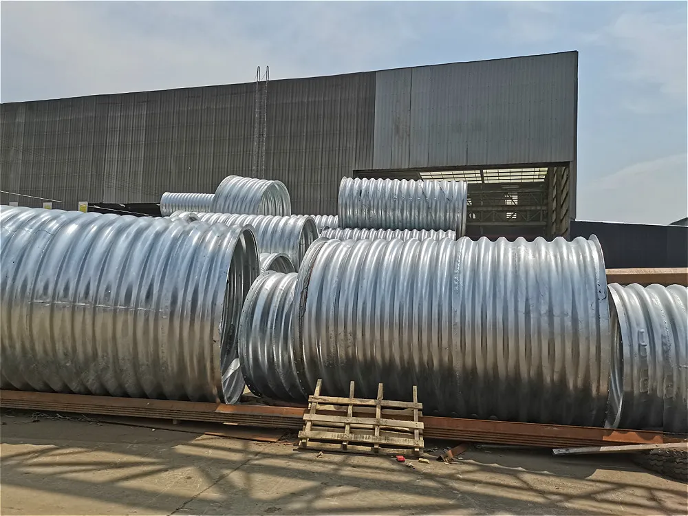 Corrugated Metal Road Culvert With Diameter 900mm,Galvanized Metal ...