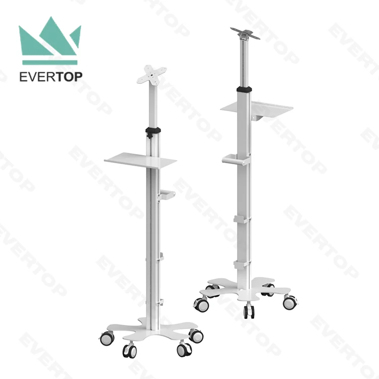 Tc03-vesa Hospital Tablet Cart,Height-adjustable For Ipad Tablet ...