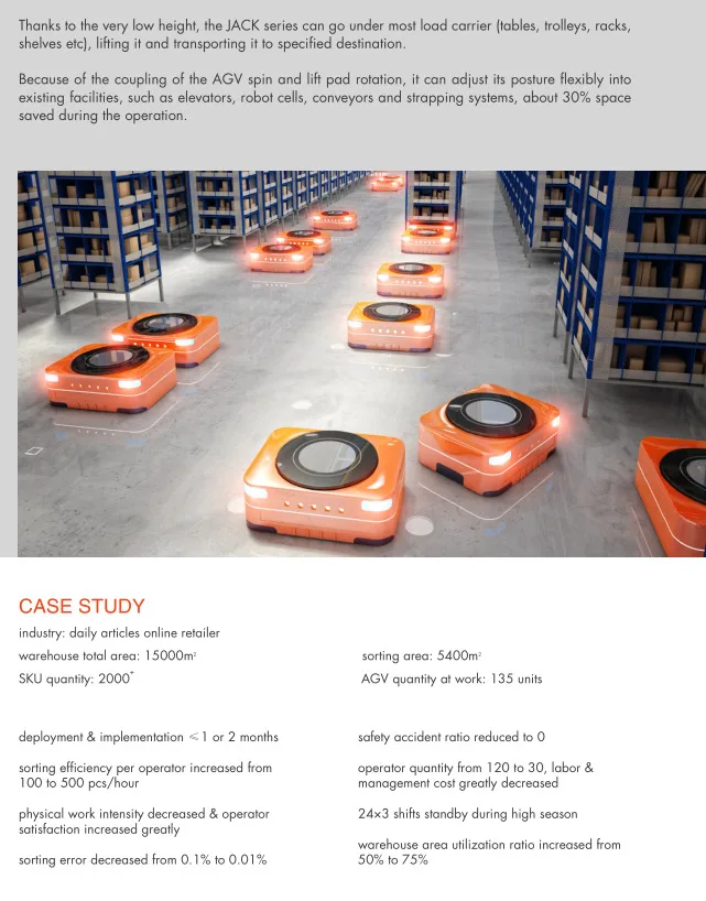 Agv Robot Warehouse Qr Code Platform Mobile With Picking Arm Autonomous ...