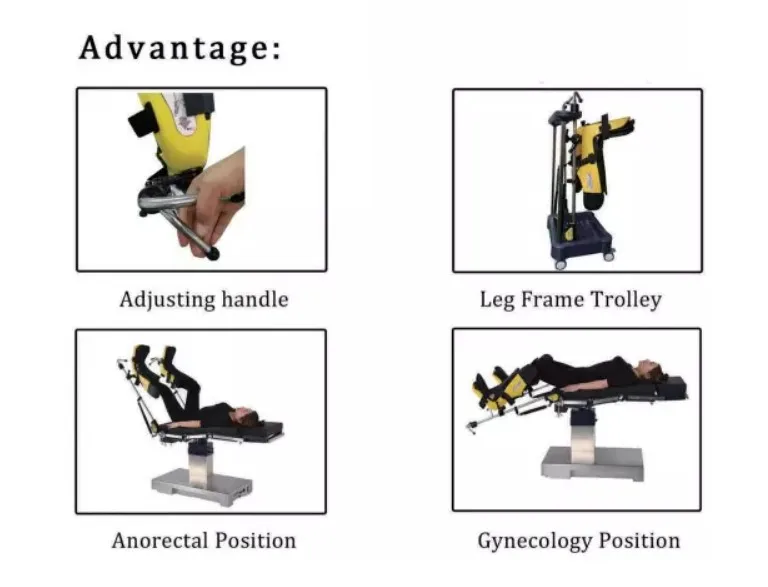 HOCHEY MEDICAL Lithotomy Positioning Stirrups for Surgery