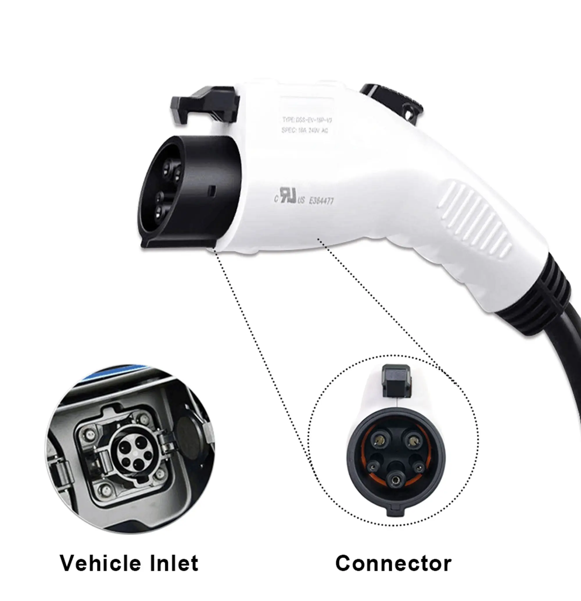 32a Ev Charging J1772 Connector Type 1 Charging Plug J1772 Ev Charging ...