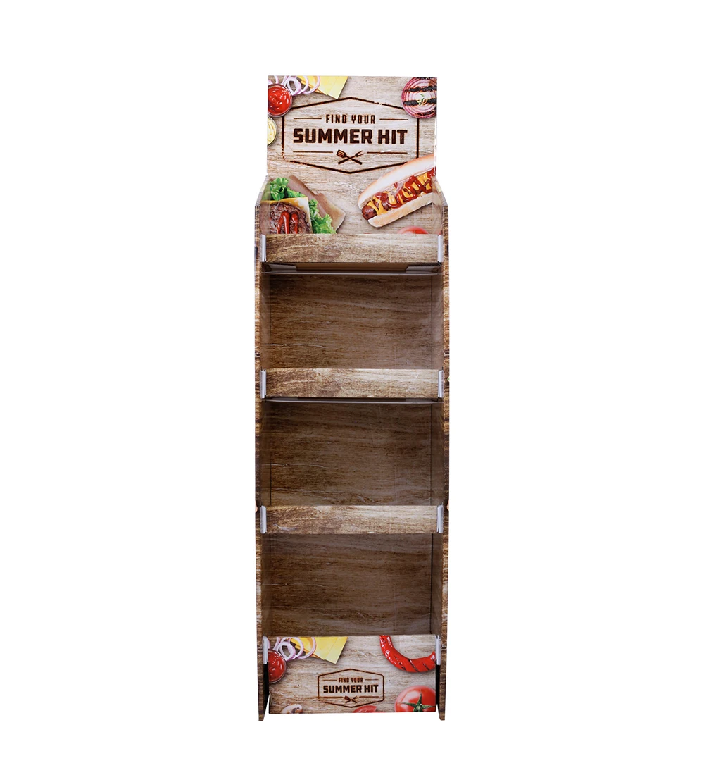 Food Display Stands Retail Store Biscuits Drinks Shelf Rack ...