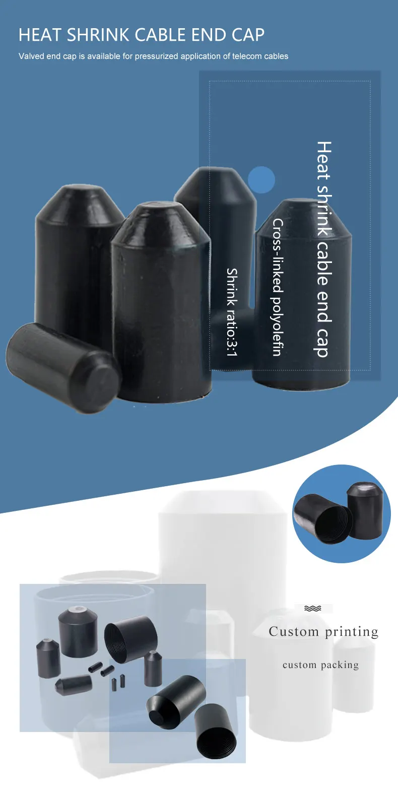 Heat Shrink Cable End Caps - Reliable Sealing Solutions
