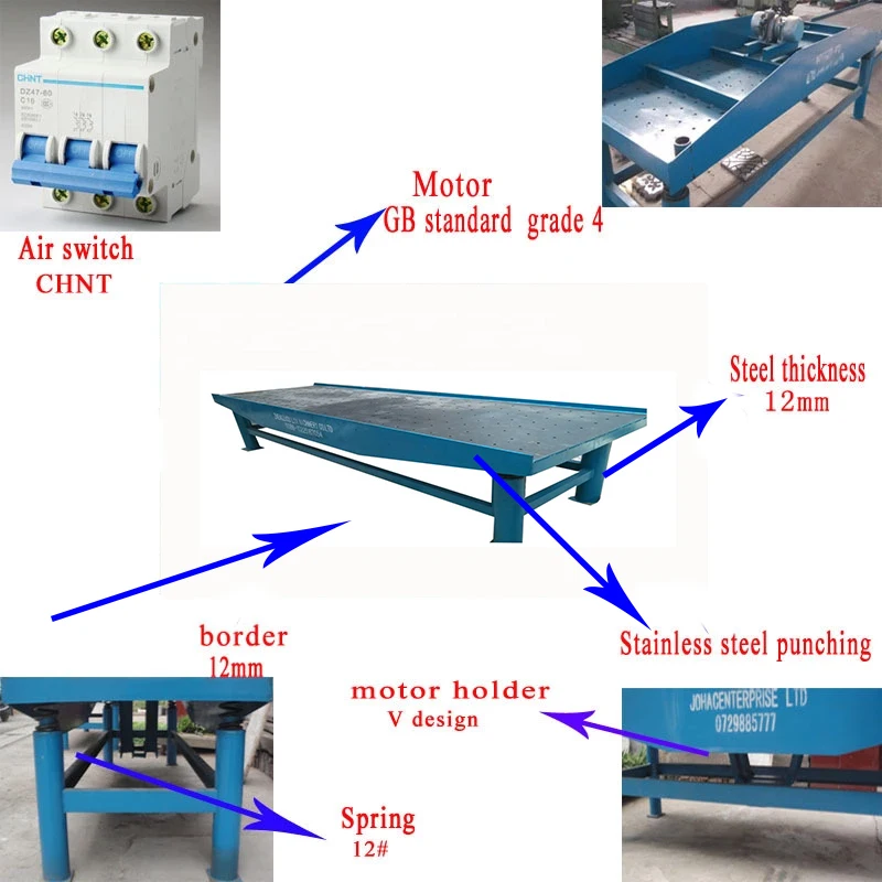 Concrete Cement Precast Paver Small Shaker Vibrating Table - Buy ...
