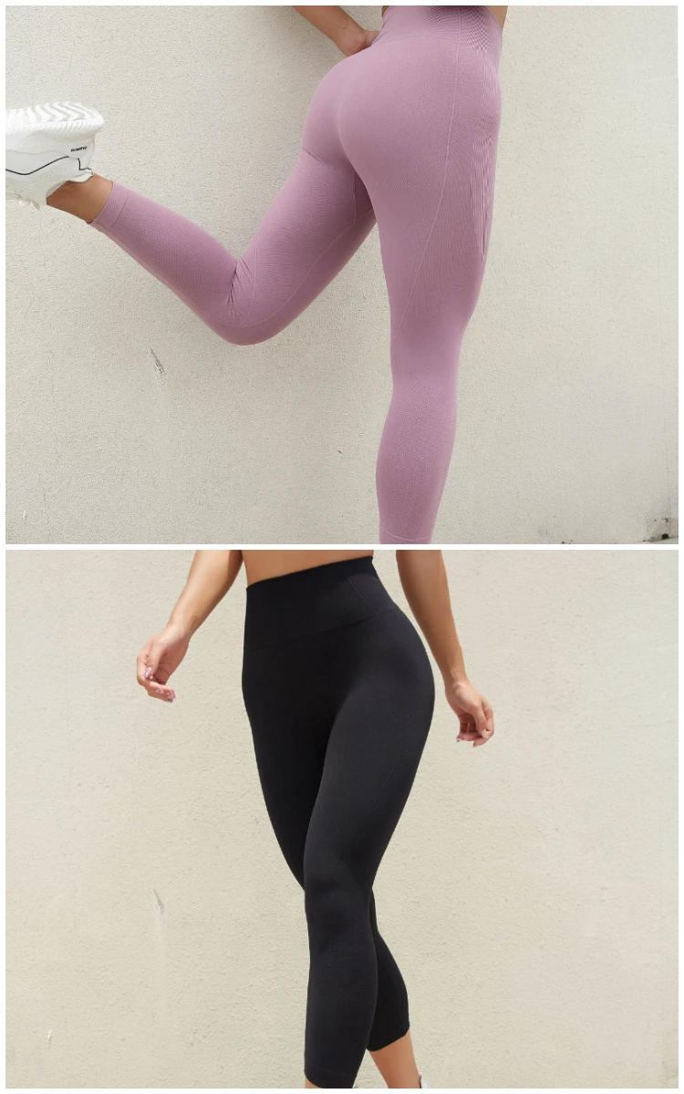 Wholesale Custom Logo Yoga Pants Fitness Workout Gym Tight Red Angle ...