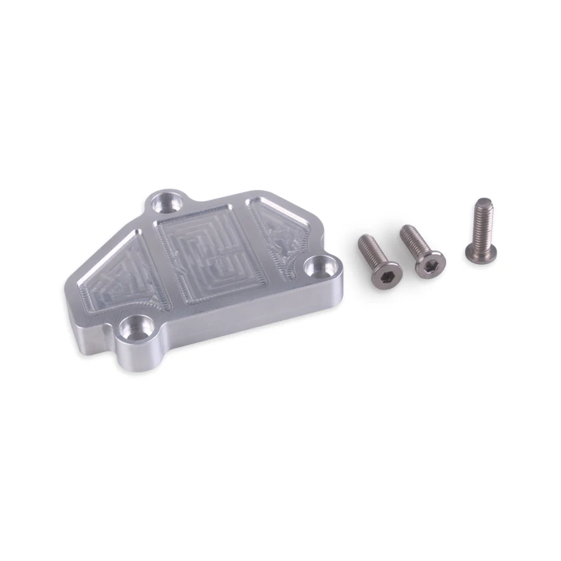 Racing Billet B-series Vtec Block Off Plate For Honda Acura Raw Silver ...