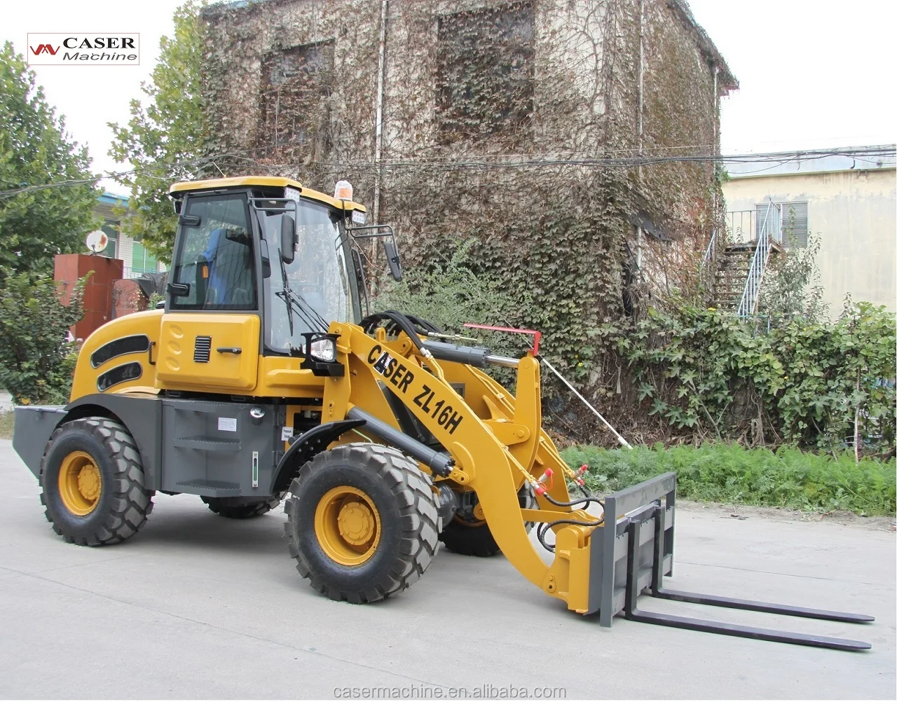 Caser Wheel Loader ZL16 - 1.6ton High Performance Loader