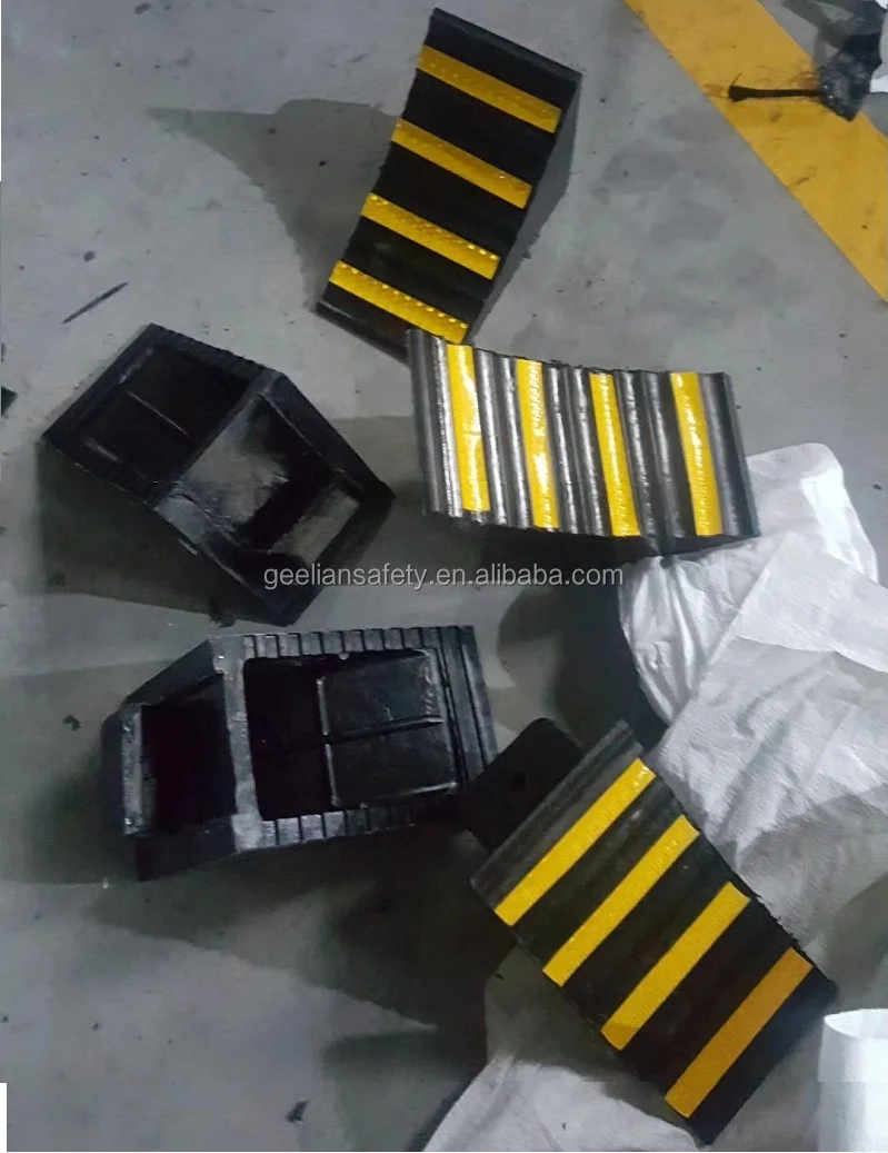 Geelian Wheel Ramp & Chock Truck Wheel Chock Wholesale Car Stopper Hdpe ...