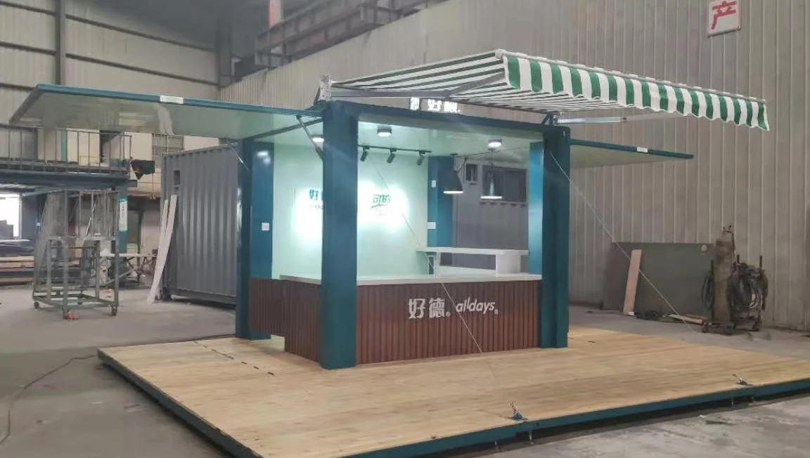 10ft Full Side Open Prefab Container Store For Cheap Sale - Buy ...