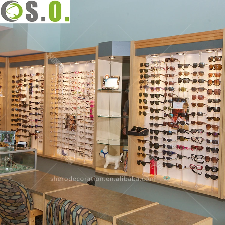 Optical Store Display - Eyeglass Showcase & Furniture