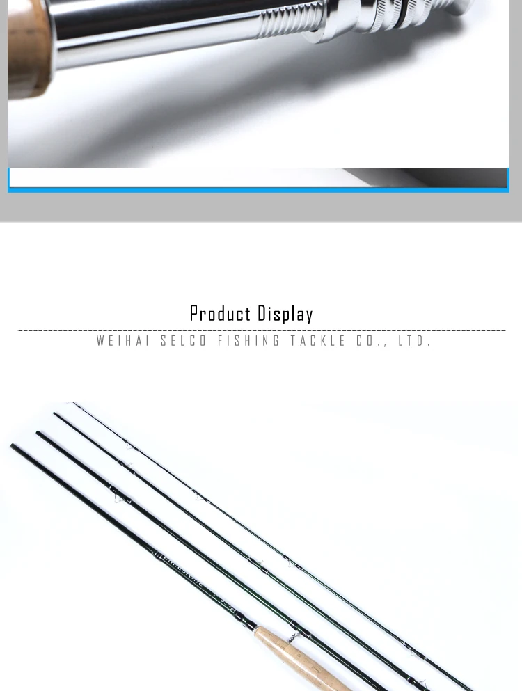 9'' Medium-Fast Action Fly Rod - Perfect for Carp Fishing