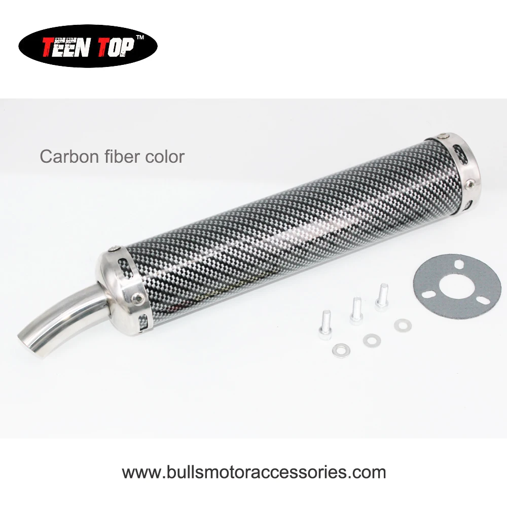 High Performance Upgrade Scooter Bike Exhaust System Upgrade 8 Colors ...