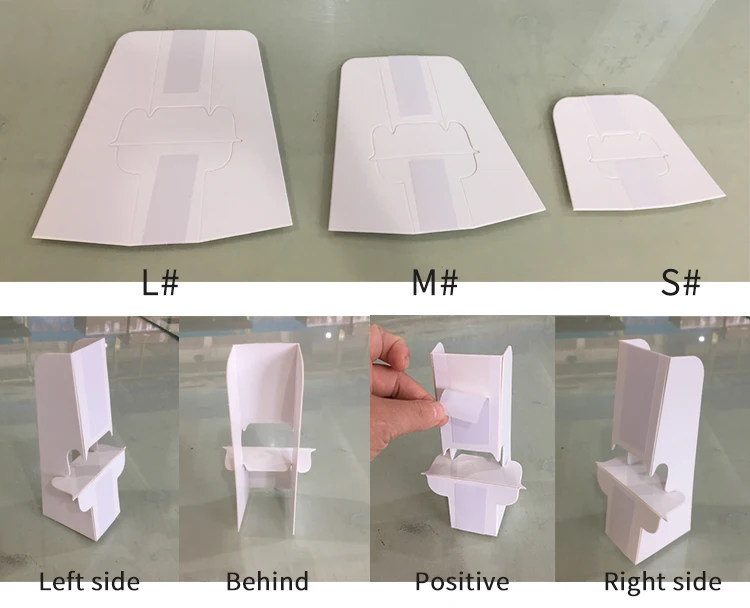 Custom Foam Core Counter Card Strut Cards Tabletop Easel Signs with Holder