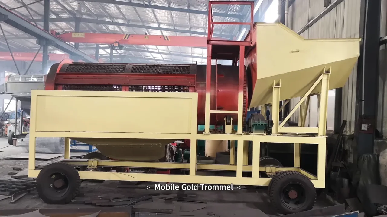 Small Scale Alluvial Gold Mining Equipment With Full Sets Epc Service Including Electric Cable ...