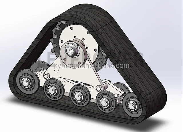 Aluminum & Rubber Track Conversion Systems for Pickup Trucks