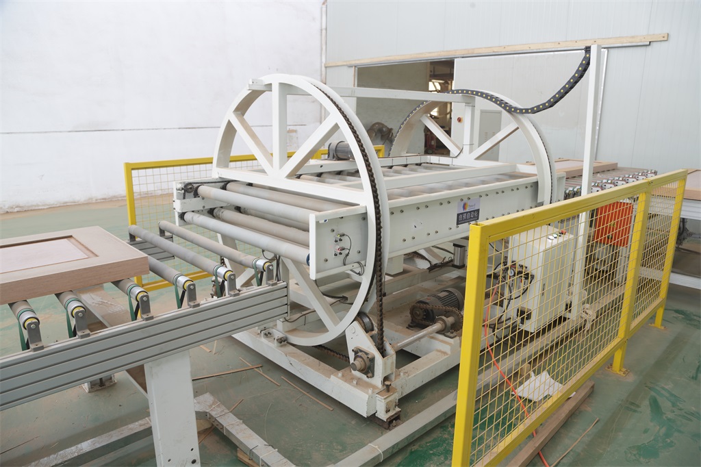 High Productivity Wooden Door Production Line with Conveyor
