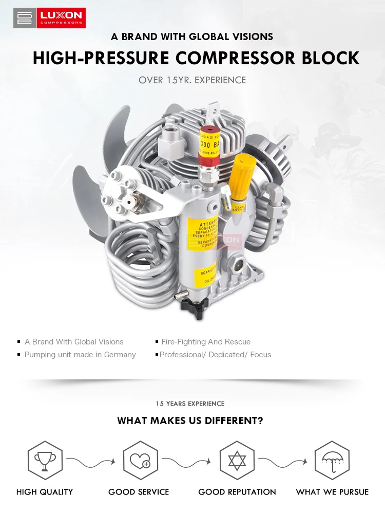 LUXON-A Portable High Pressure Breathing Air Compressor