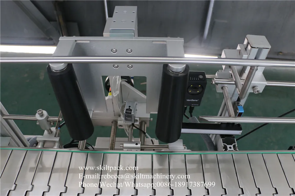 Skilt Automatic 5 Gallon Bucket Pail Adhesive Sticker Labeling Machine ...