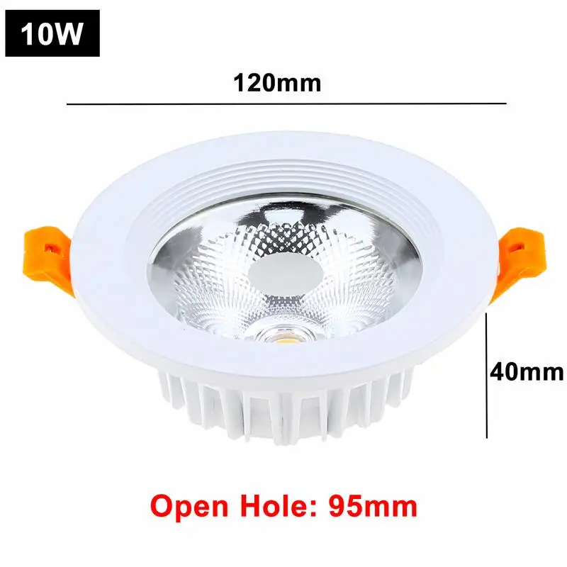 10w 120mm Diameter Architectural Round Adjustable Recessed Spot Cob Led ...