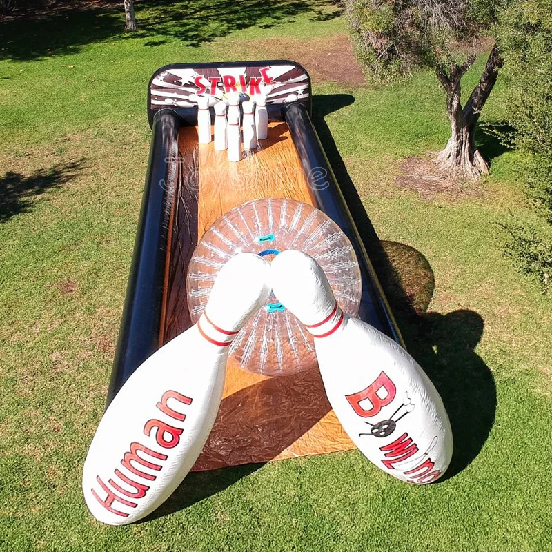 Bubble Bowling - Portable Bowling Lanes for Outdoor Fun