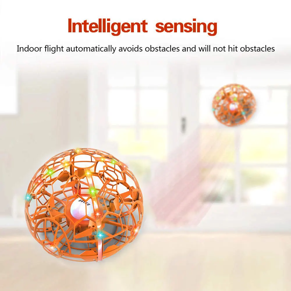 Supernova Kids RC Toy - UFO Drone with Colorful LED Lights