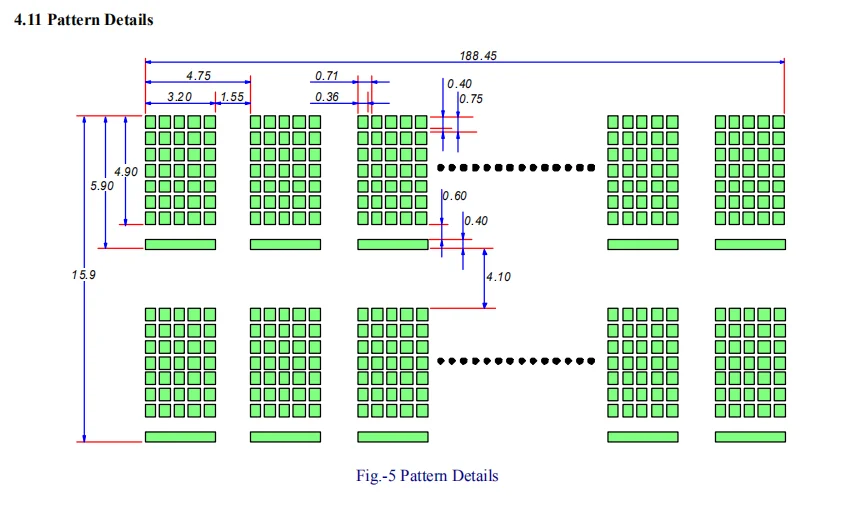 Alpha-numeric DISPLAY 40S203DA4 - 80 Digits VFD Module