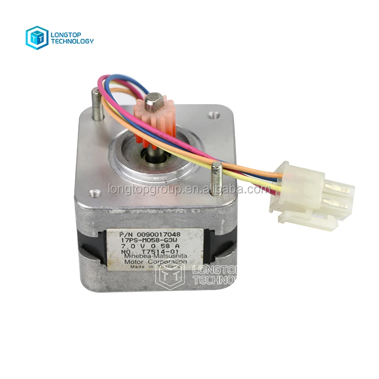 ชิ้นส่วนเครื่องจักรเอทีเอ็ม Ncr พรีเซนเตอร์มอเตอร์009-0017048 ...