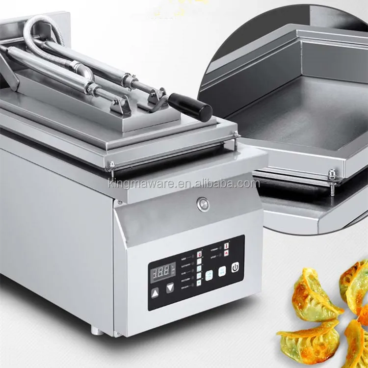 Cheaper Prices Automatic Samosa Potsticker Fryer Gyoza Frying Pan ...