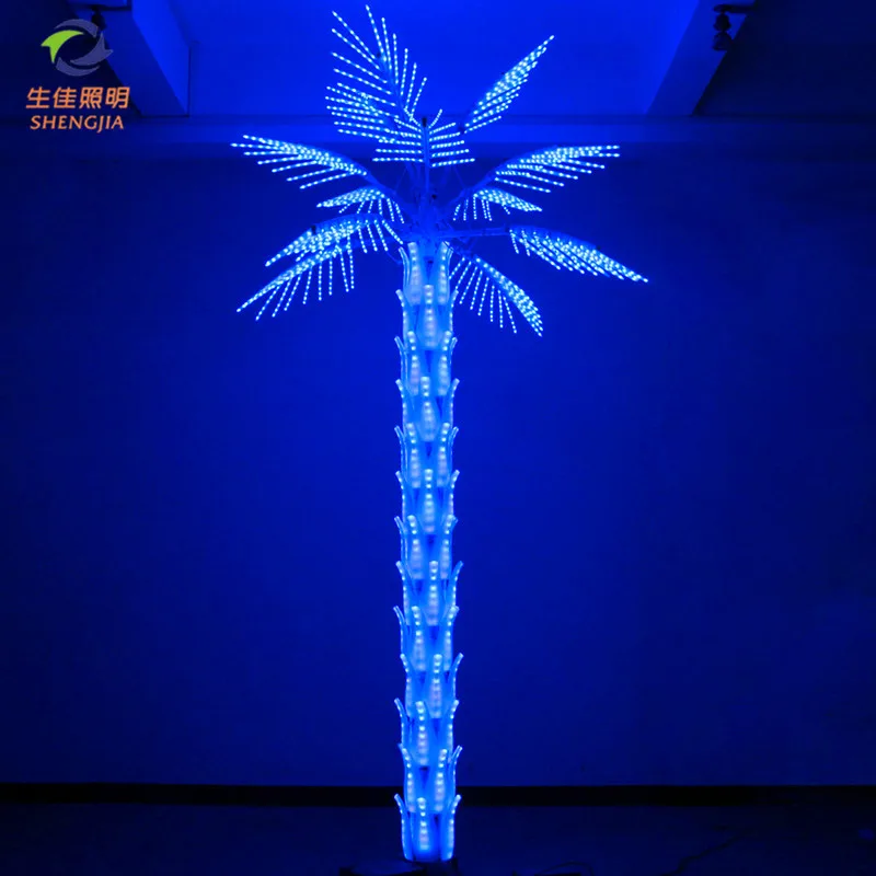Shengjia LED RGB Coconut Palm Tree Lights for Holiday Decor