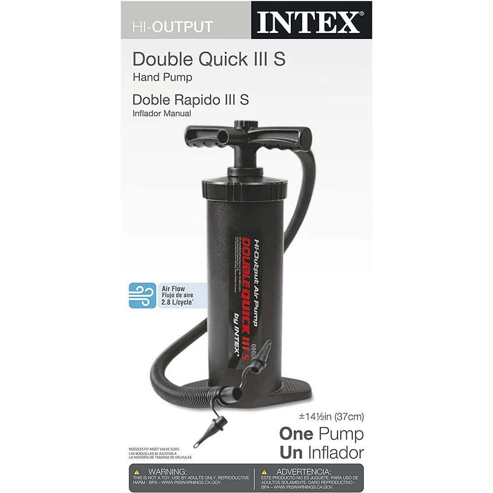Intex Manual Inflation Hand Pump - Perfect for Pool Toys