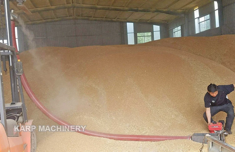 Plastic Flexible Screw Conveyor For Wheat & Grain Handling - Oem