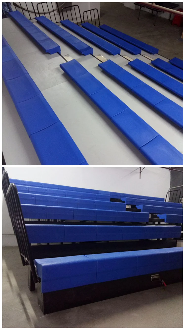 Outdoor & Indoor Portable Telescopic Bleachers - Stadium Seating