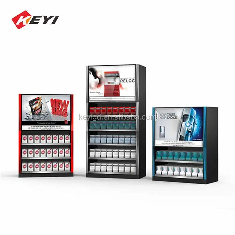 Custom Overhead Cigarette Racks - Durable & Eco-friendly