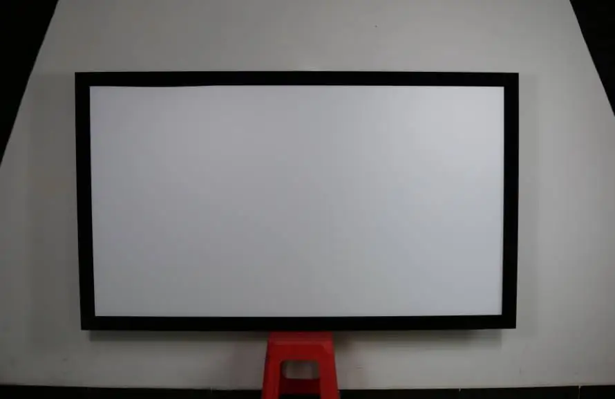 Fixed Frame Pvc Projection Screen Wall Mounted Aluminum Frame Picture ...