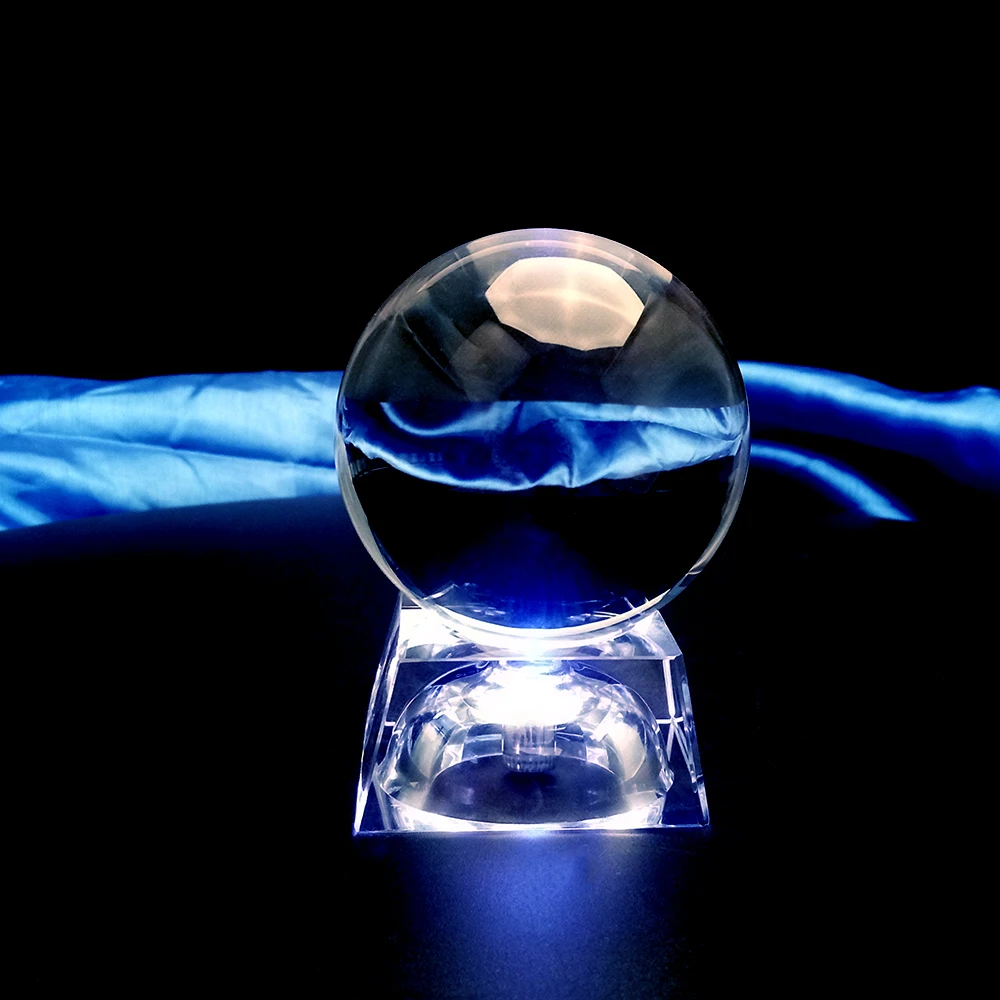 Hbl 6cm 8cm 10cm Diameter Globe Galaxy Miniatures Crystal Ball 3d Laser ...