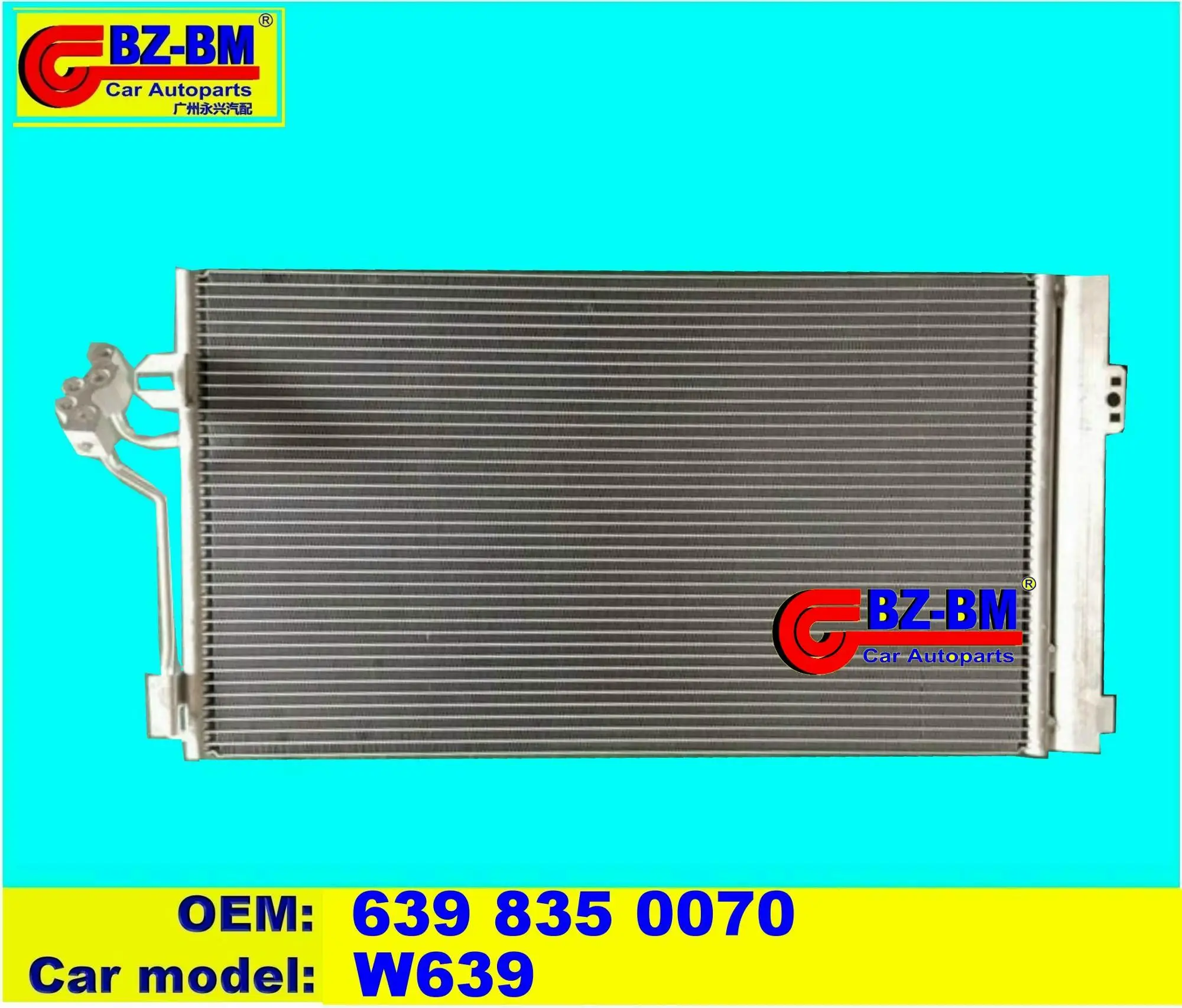Engine Radiator For Bz Smart Oem 4515000154 Condenser Water Tank - Buy ...