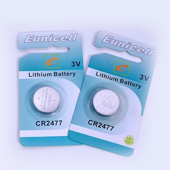 High Performance Cr2477 Cr2477n Button Battery 3v High Temperature ...