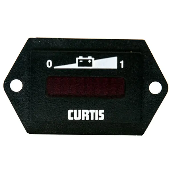 Curtis Round Battery Meter & Hour Meter 24-48v 906t - Buy Voltage ...