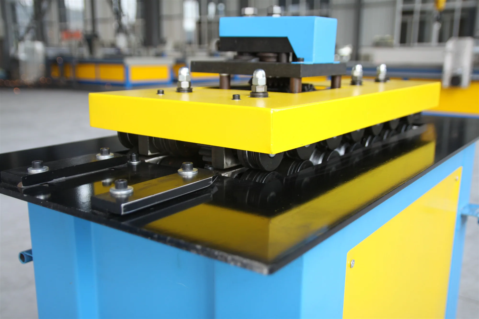 HVAC Duct Pittsburgh Lock Former Forming Machine SA-12HB Sheet Metal ...