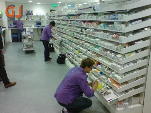 Customized Pharmacy Shelves - Durable & Versatile Solutions