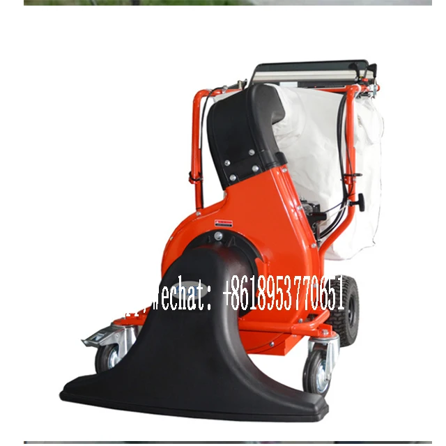 Hand Push Leaf Suction Machine Dry Leaves Wet Leaves Broken Branches ...