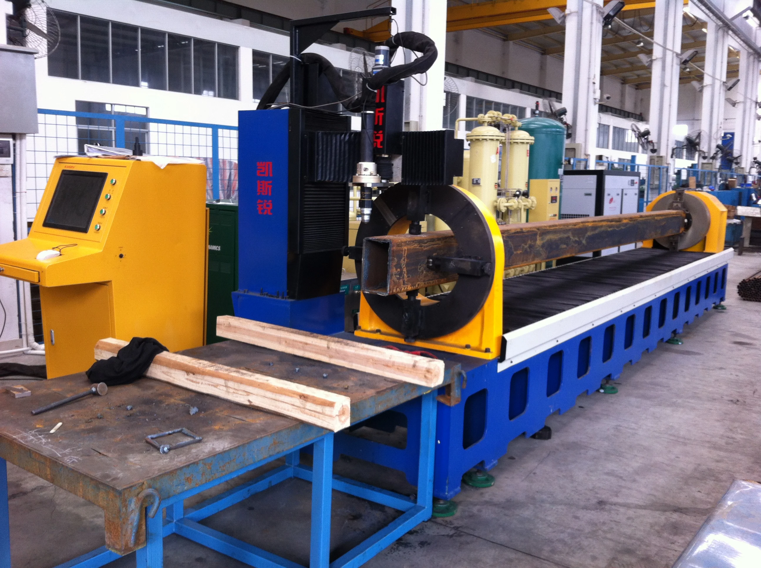 Cnc H 빔 각도 채널 및 파이프 프로파일 절단 기계 특별히 철강 구조 산업 Buy 각도 절단기cnc 파이프 프로파일 커팅 머신h 철 빔 H 강 H 채널